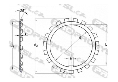MB 20 SKF pojistná podložka | ProPrumysl.cz