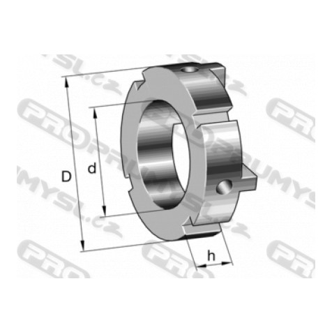 INA AMS 50 adaptér pro přesné pojistné matice AM | ProPrumysl.cz