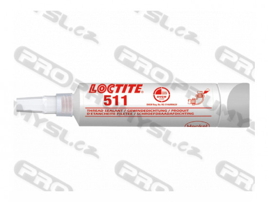 Loctite 511 - 50 ml závitové těsnění NP | ProPrumysl.cz