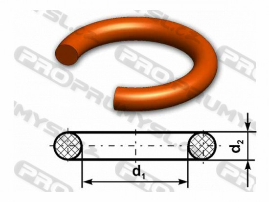 O-kroužek MVQ 60 ShA 22x2 Rubena | ProPrumysl.cz