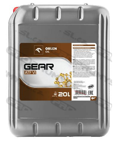 Orlen Gear ATF VI - 20 L olej pro automatické převodovky | ProPrumysl.cz