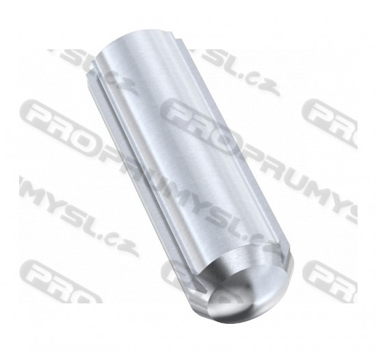 Kolík válcový rýhovaný DIN 1473 8x35 nerez A1 | ProPrumysl.cz