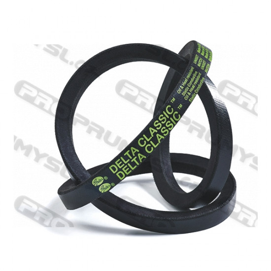 Klínový řemen 17x3150 Li - B 3190 Lw (B124) Gates Delta Classic ...